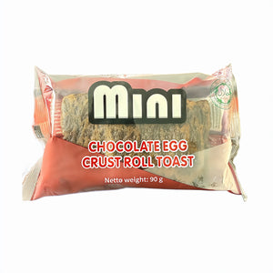 MINI CHOCOLATE EGG CRUST ROLL TOAST 90G