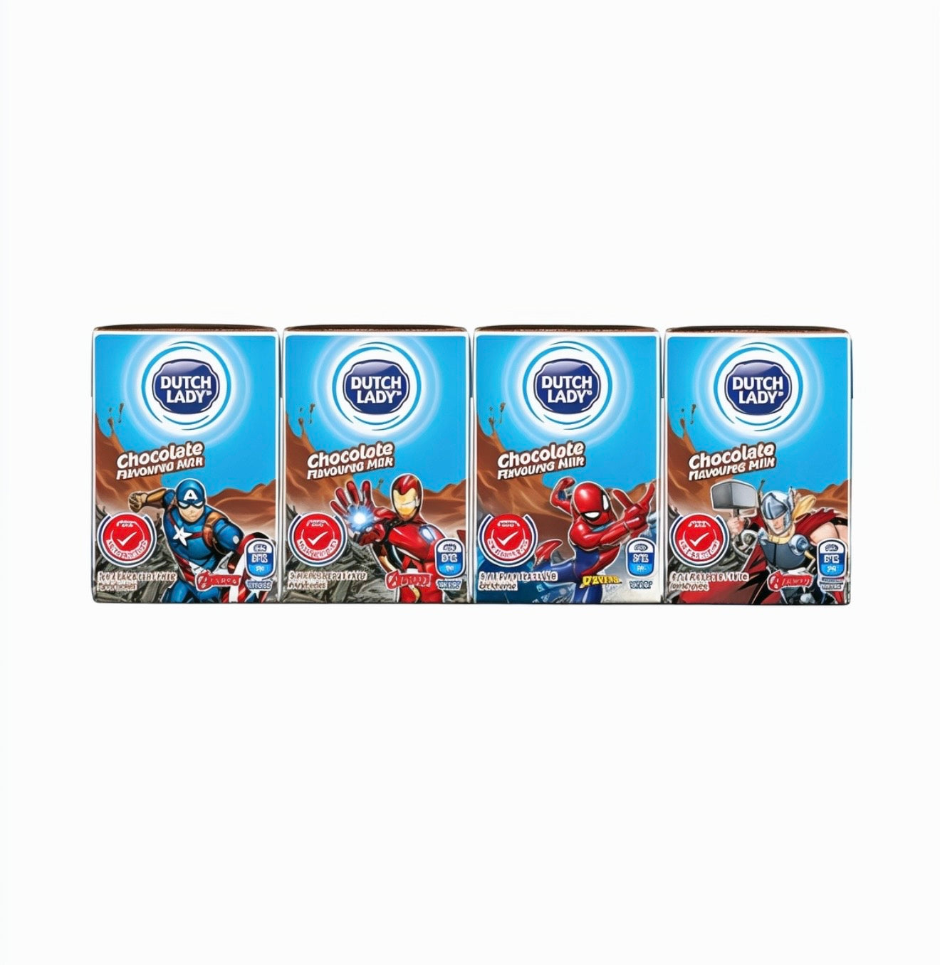DUTCH LADY MARVEL UHT CHOCO MILK (4X125ML) PACK – Natural Supermarket