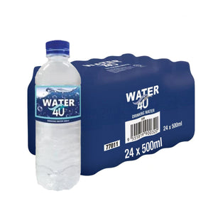 WATER 4U DRINKING WATER 0.5L X24s (CTN)